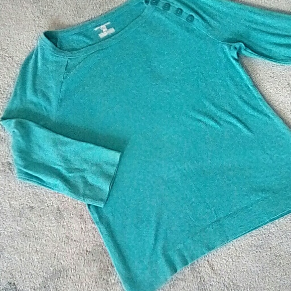 Jones New York | Tops | Jones New York Sport Turquoise Blue Top | Poshmark